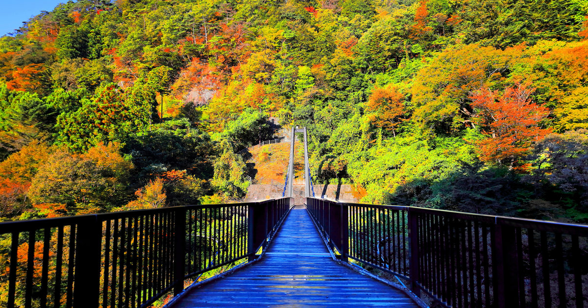 Kinugawa Tateiwa Great Suspension Bridge | Sightseeing spots in Tochigi ...