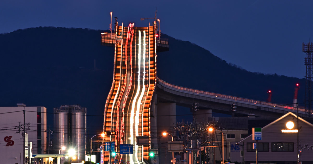Eshima Ohashi Bridge | Sightseeing spots in Tottori | Sparkle Travel