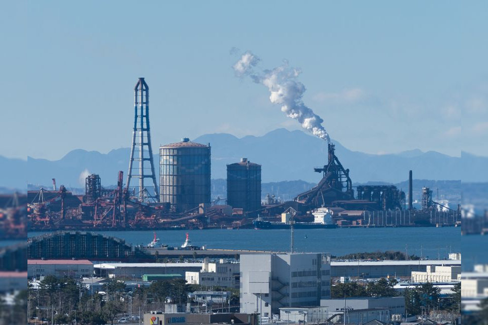 Nippon Steel Corporation, East Japan Steel Works, Kimitsu District ...