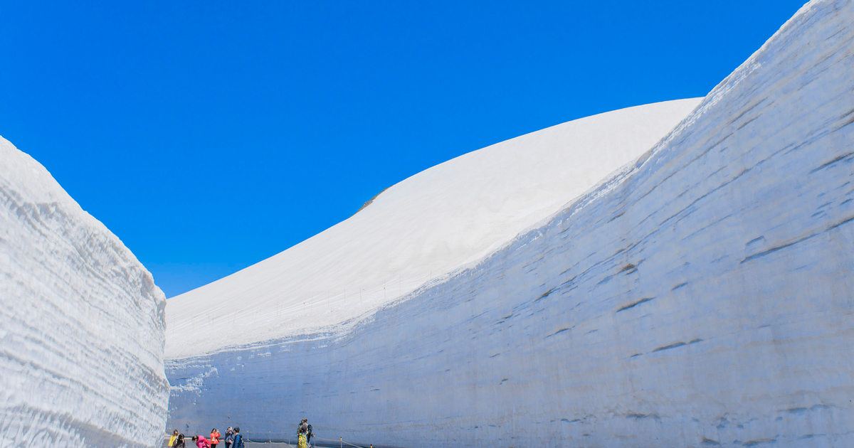 Snow Wall of Otani | Sightseeing spots in Toyama | Sparkle Travel