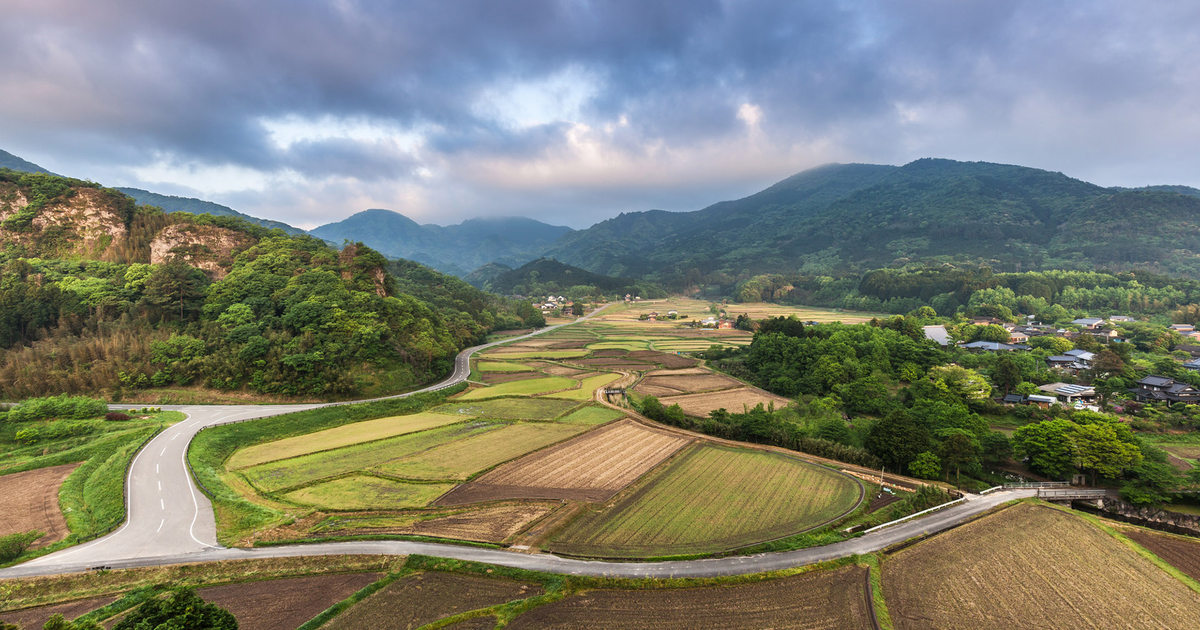 Tazen Sho Kozaki's Rural Landscape | Sightseeing spots in Oita ...