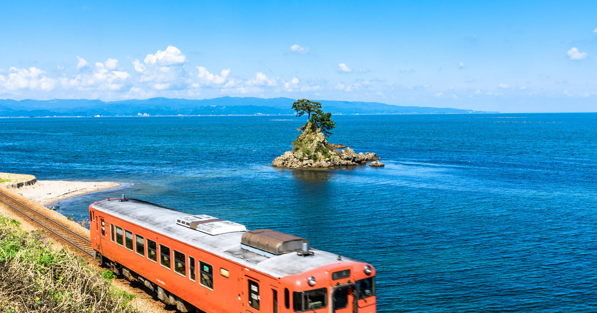 Amaharashi Coast | Sightseeing spots in Toyama | Sparkle Travel